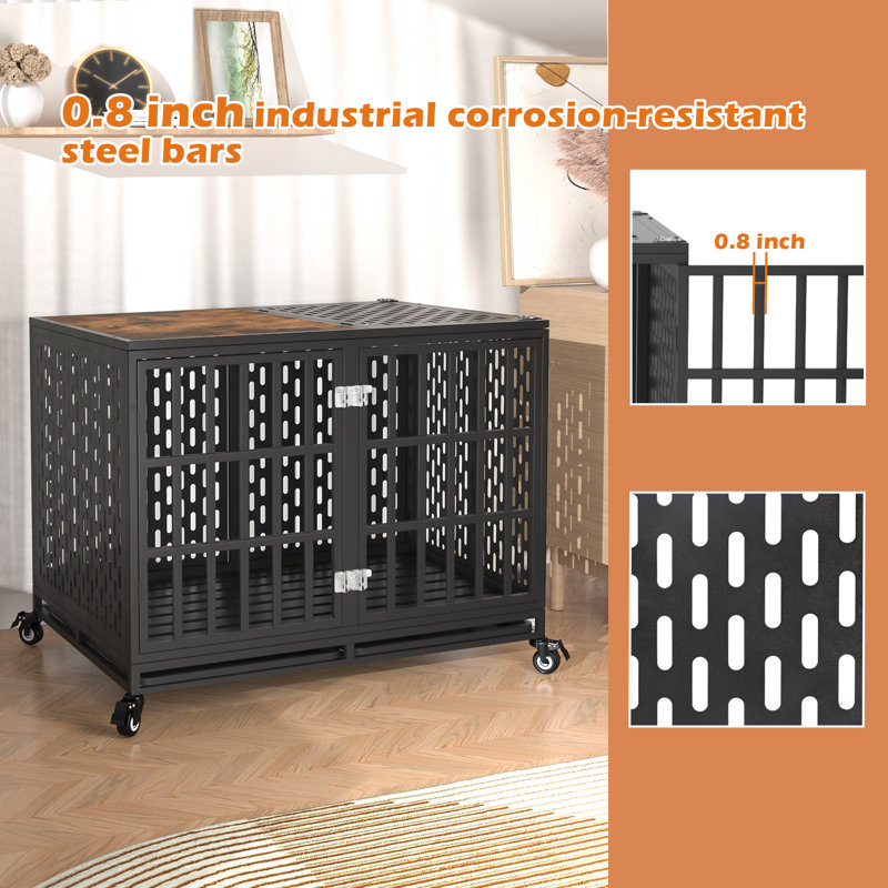 Tucker Murphy Pet™ Darrek Heavy Duty Dog Crate, Kennel for High Anxiety ... Tucker Murphy Pet™ Darrek Heavy Duty Dog Crate, Kennel for High Anxiety ...